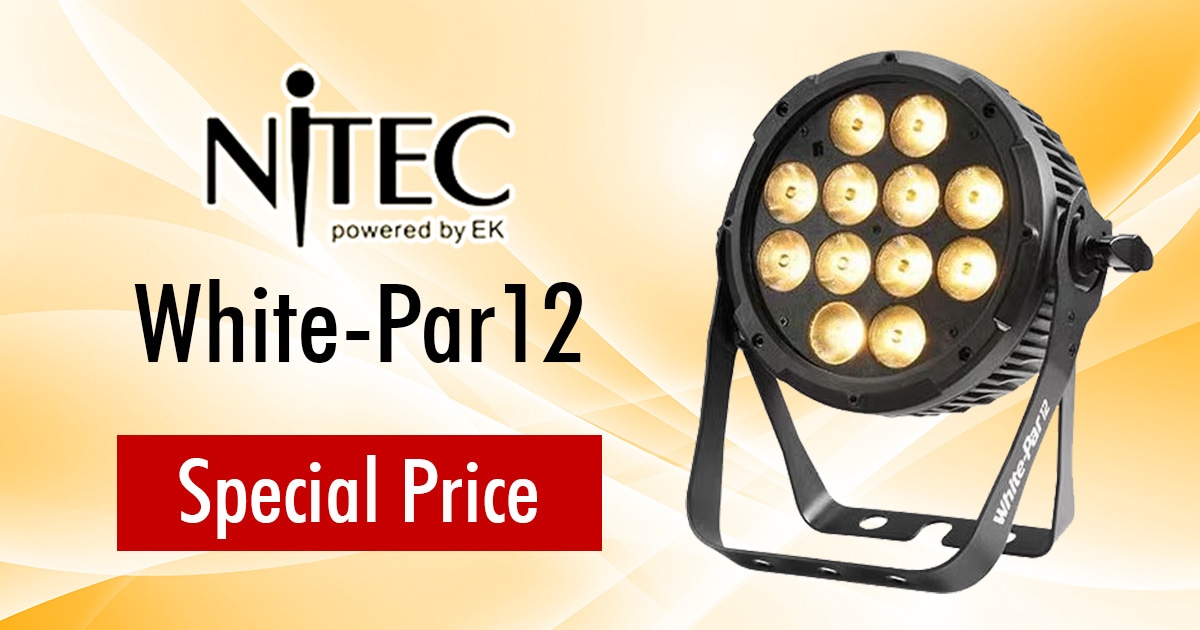 NiTEC のLEDパーライトを限定特価販売中！｜サウンドハウス