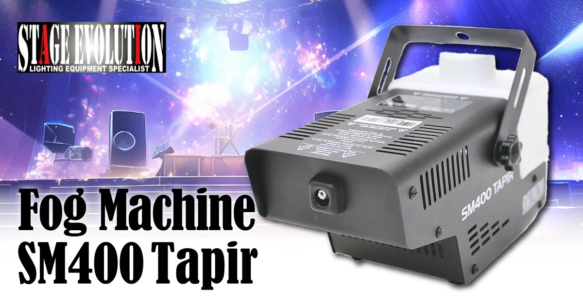 SM400 Tapir Fog Machine – New in Stock!｜Sound House