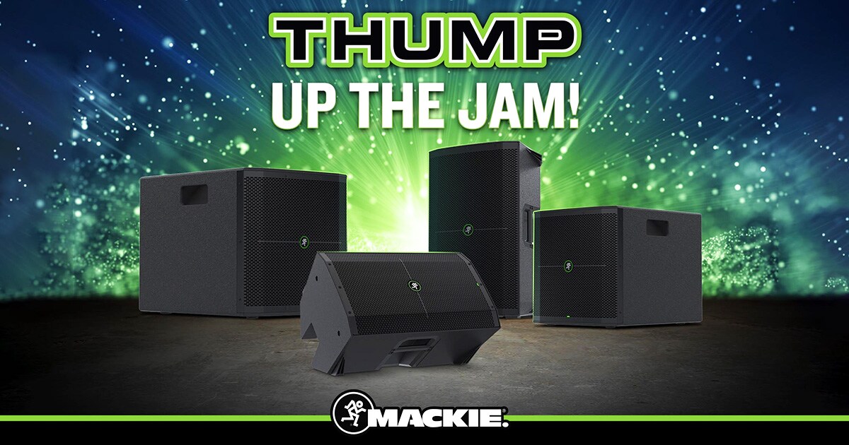 Mackie パワード・ラウドスピーカー「New Thumpシリーズ」発売開始！｜サウンドハウス