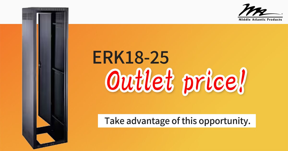 MIDDLE ATLANTIC steel rack ｜Sound House