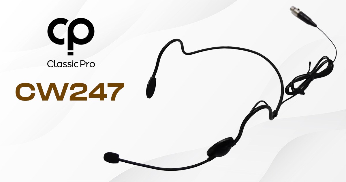 CLASSIC PROよりCW240シリーズ用ヘッドセットマイク新発売！｜サウンドハウス