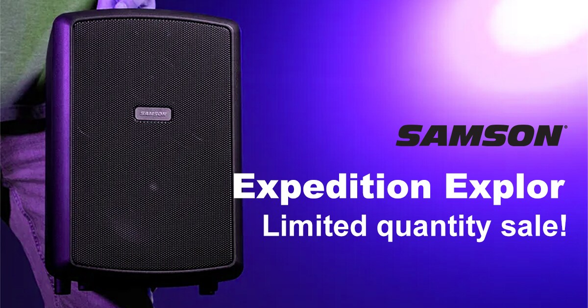 SAMSON「Expedition Explor」数量限定セール中！｜サウンドハウス