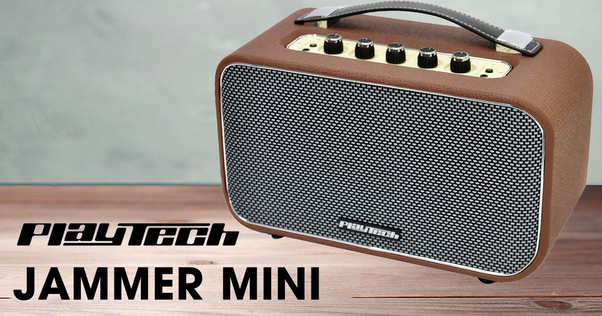 The new “JAMMER MINI” amp for the acoustic guitar is from PLAYTECH ...