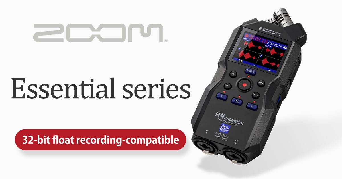 New ZOOM handheld recorder ｜Sound House