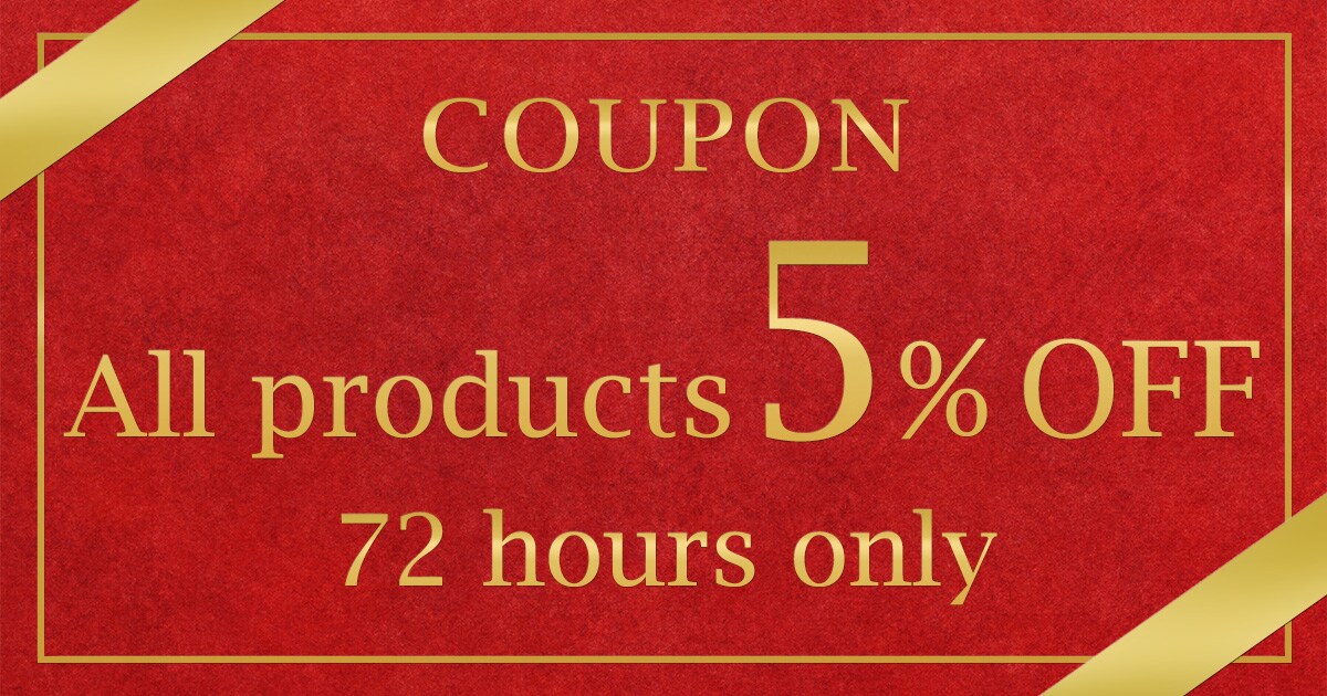 [72 hours only] All products 5% OFF coupon!｜Sound House